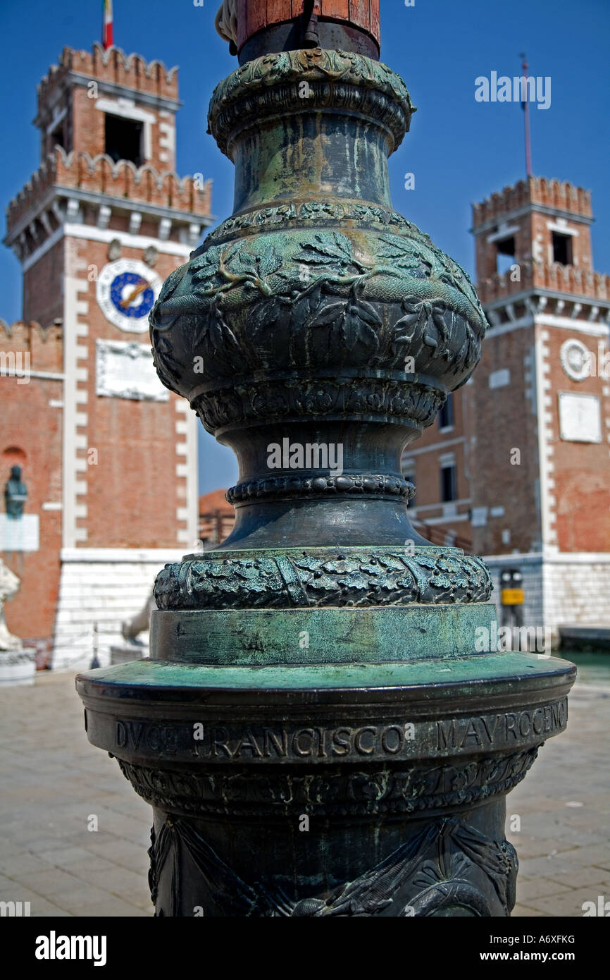 The Arsenale Gateway, Venice, Italy Stock Photo - Alamy