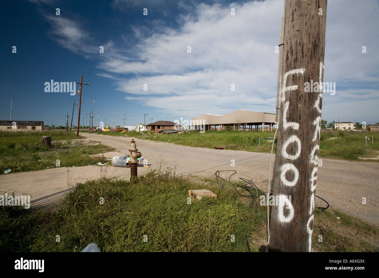 Lower Ninth Ward After Hurricane Katrina Stock Photo - Alamy