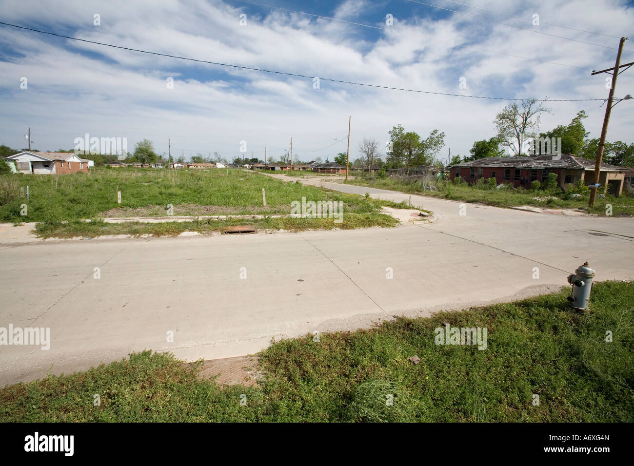 Lower Ninth Ward After Hurricane Katrina Stock Photo - Alamy
