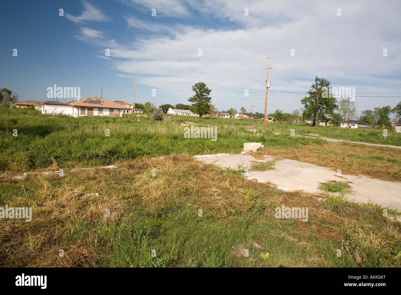 Lower Ninth Ward After Hurricane Katrina Stock Photo - Alamy