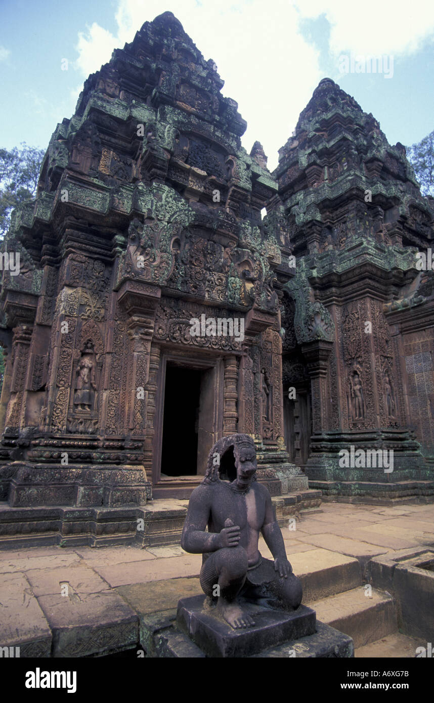Asia, Cambodia, Ban Teay Srei Temple Stock Photo - Alamy