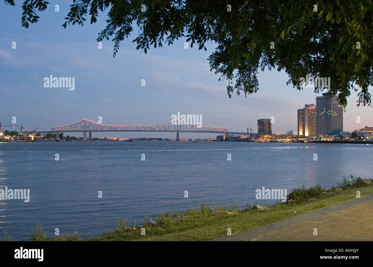 Mississippi River at New Orleans Stock Photo - Alamy