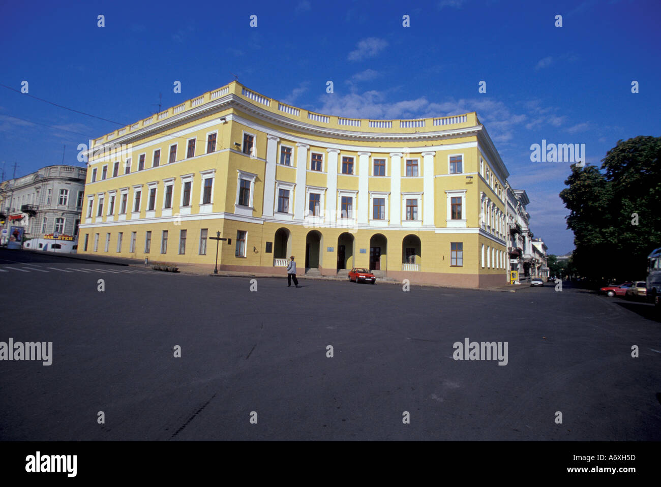 EU, Ukraine, Odessa, Primorsk (aka Primordkiy) Blvd., city's most ...