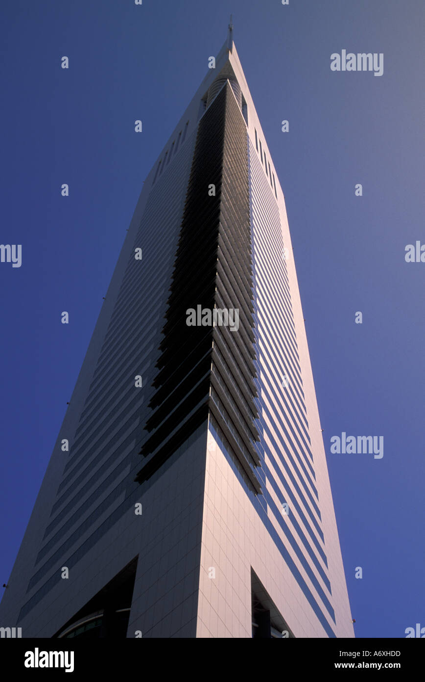 Middle East, United Arab Emirates, Dubai, Emirates towers ...