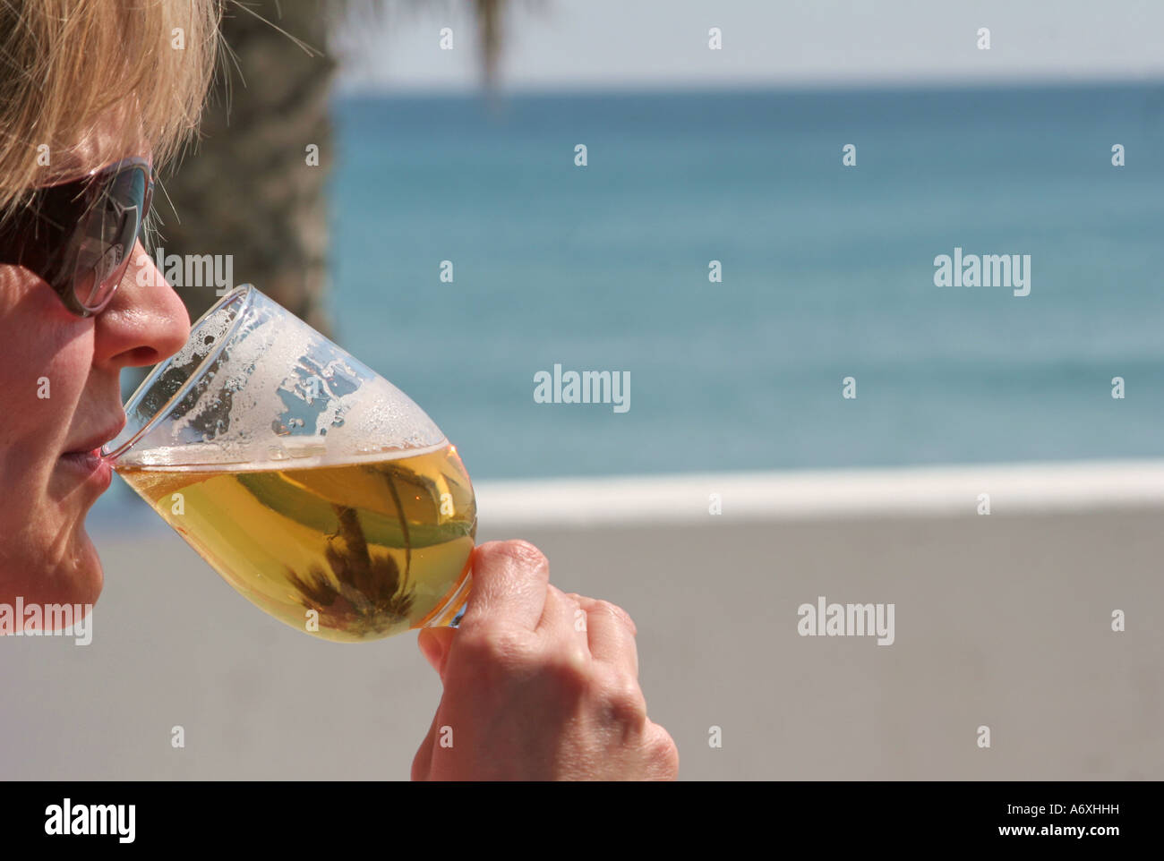 relaxing mediterranean life Stock Photo - Alamy