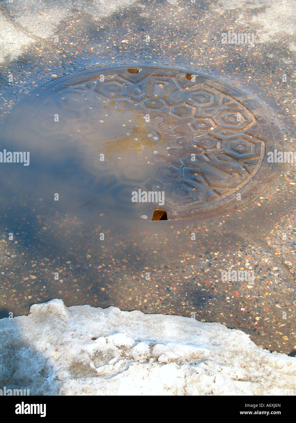 Flooding Telecom Vault Stock Photo - Alamy