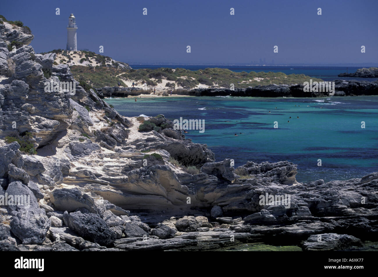 Australia, Western Australia, Perth Area, Rottnest Island, The Basin ...