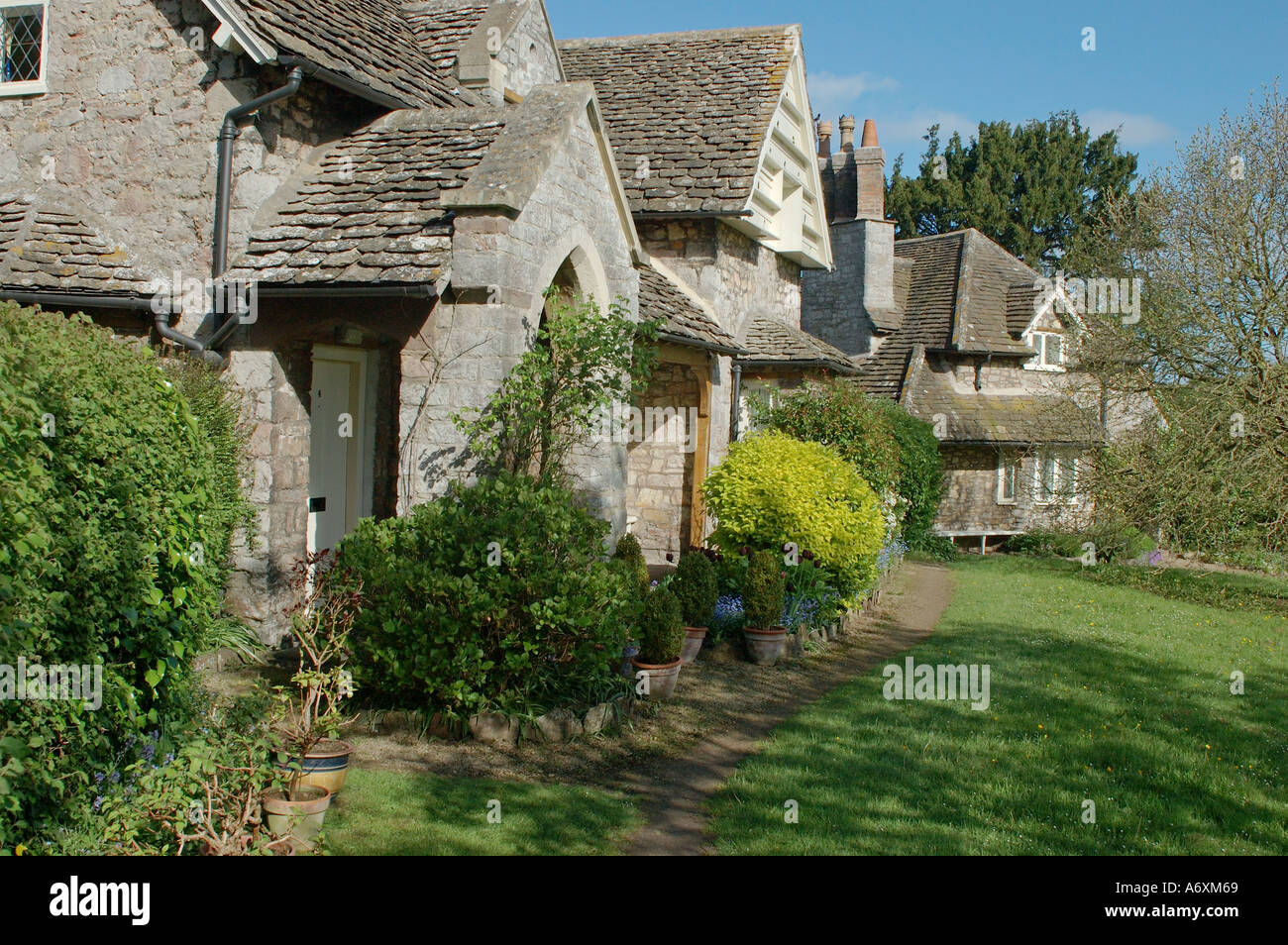 Blaise Hamlet Henbury Bristol England Stock Photo - Alamy