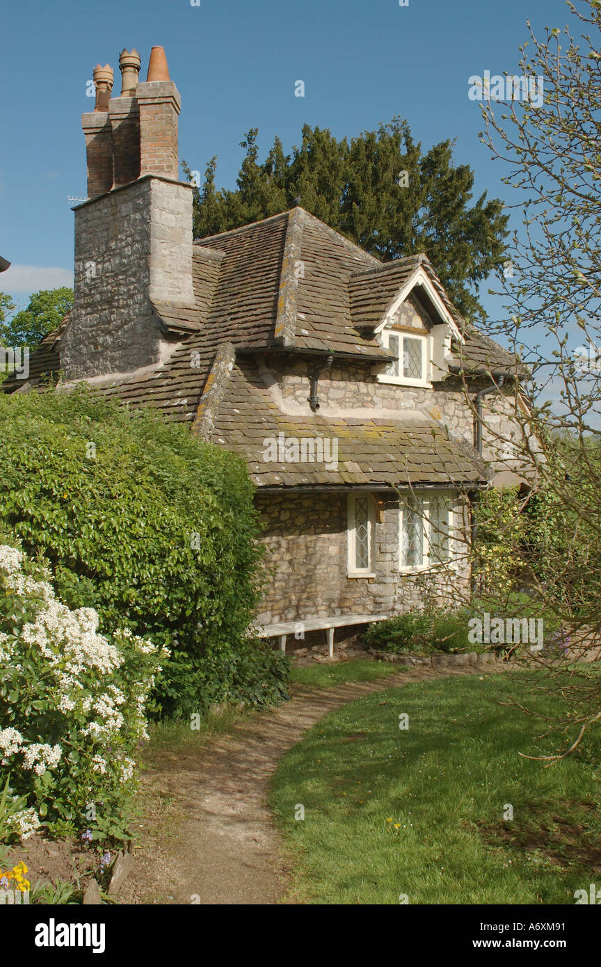 Blaise Hamlet Henbury Bristol England Stock Photo - Alamy