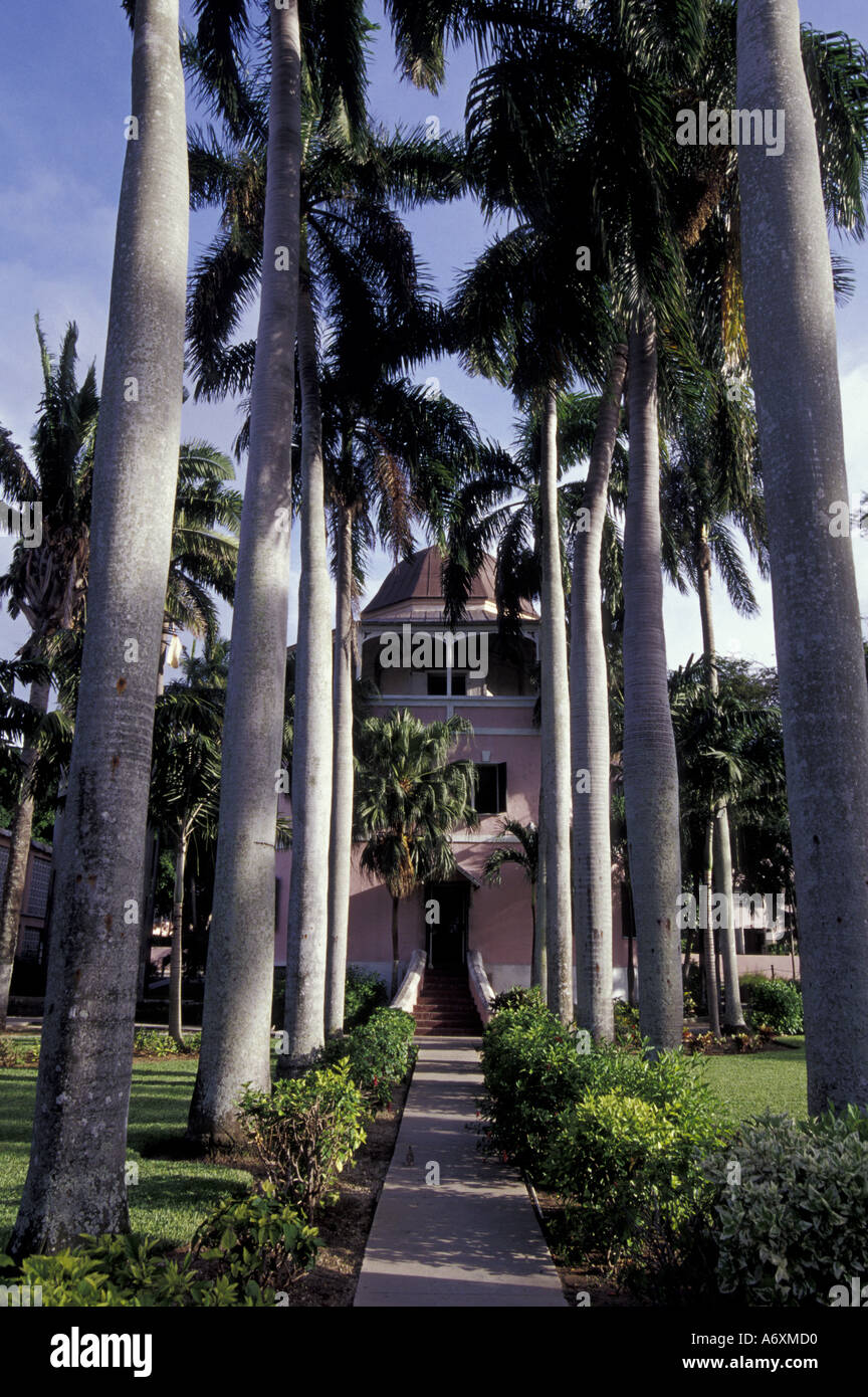 Caribbean, Bahamas, Nassau Library (former jail Stock Photo - Alamy