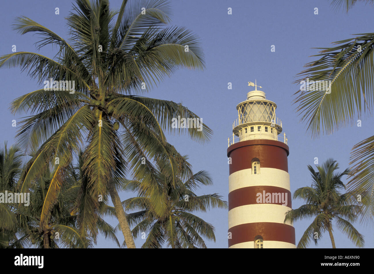 Caribbean, Bahamas, Abaco, Elbow Cay. Hopetown Lighthouse Stock Photo ...