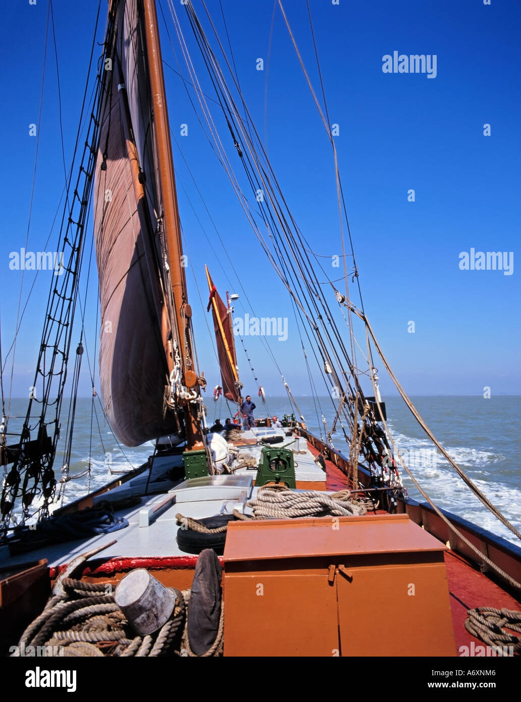 Thames Sailing Barge Ironsides Stock Photo - Alamy
