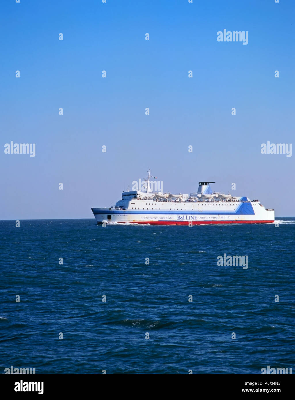 B and I Line ferry, MV Leinster, Pembroke to Rosslare and Dublin to ...