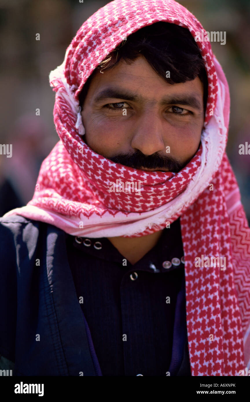 Portrait of a Syrian man Syria Middle East Stock Photo - Alamy