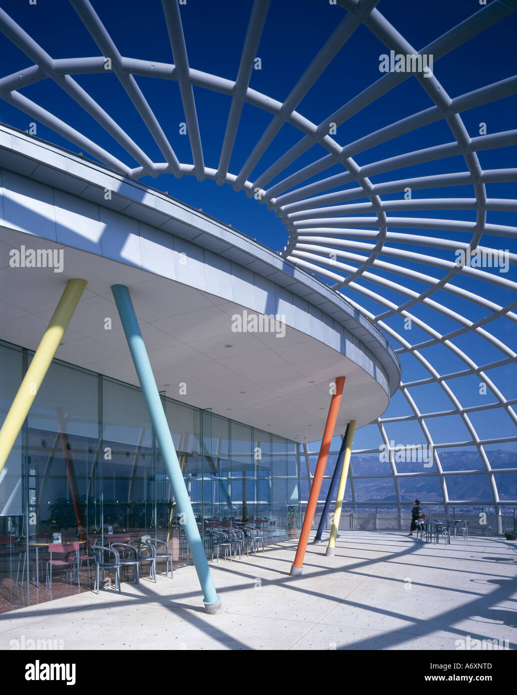 Museum of Fruit, Yamanashi, West Tokyo, 1996. Terrace Restaurant ...