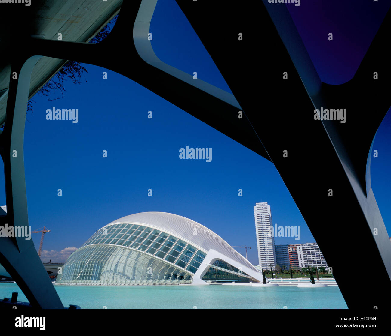 Hemisferic planetarium and cinema City of Arts and Sciences architect ...