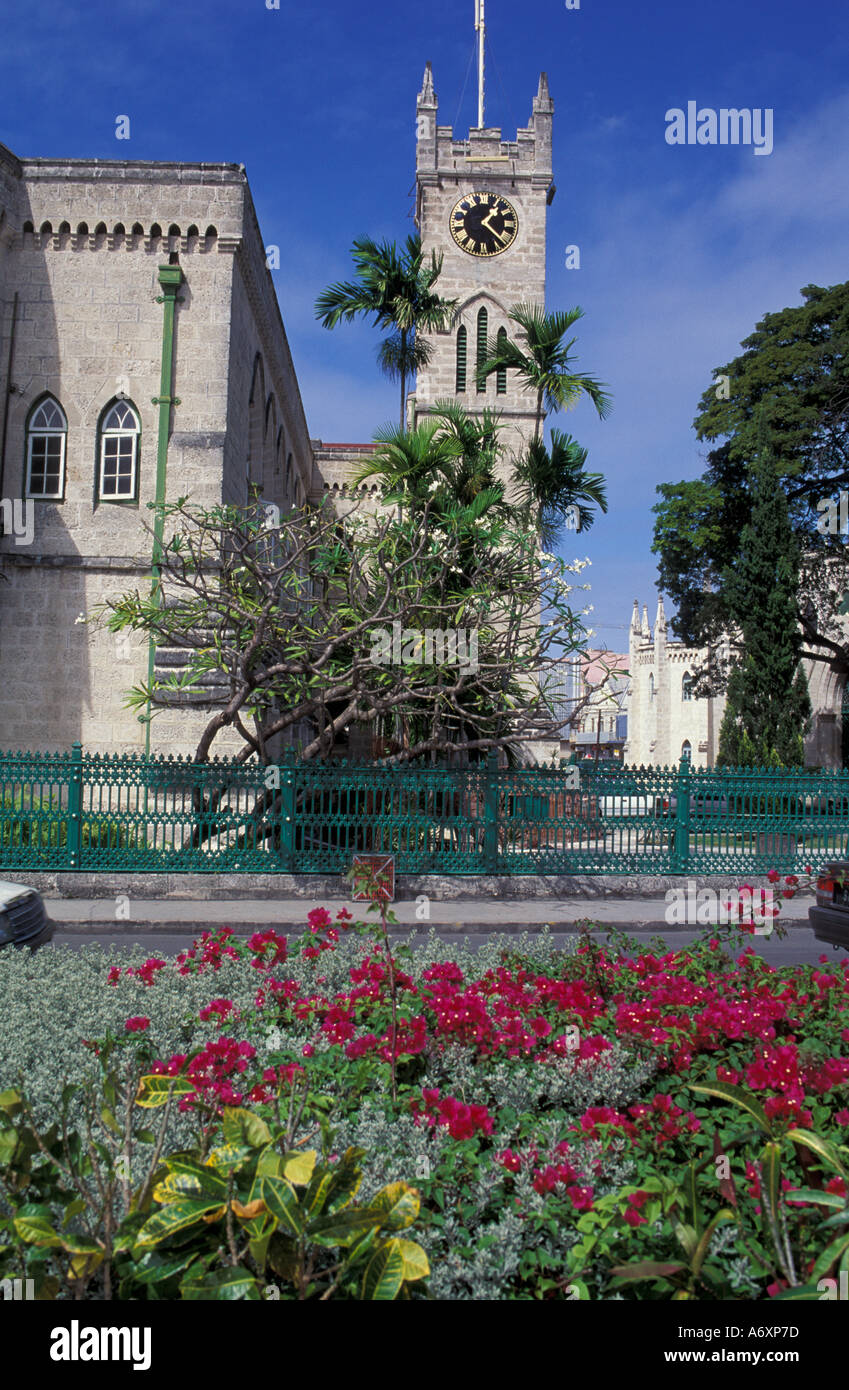 Caribbean, Barbados, Bridgetown. Government house Stock Photo - Alamy