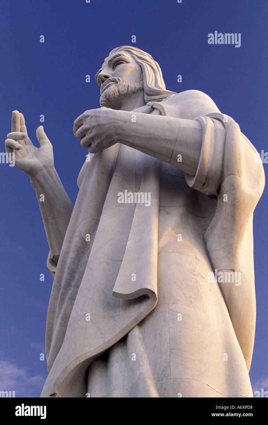 Cuba, Havana, Sculpture of Jesus Stock Photo - Alamy