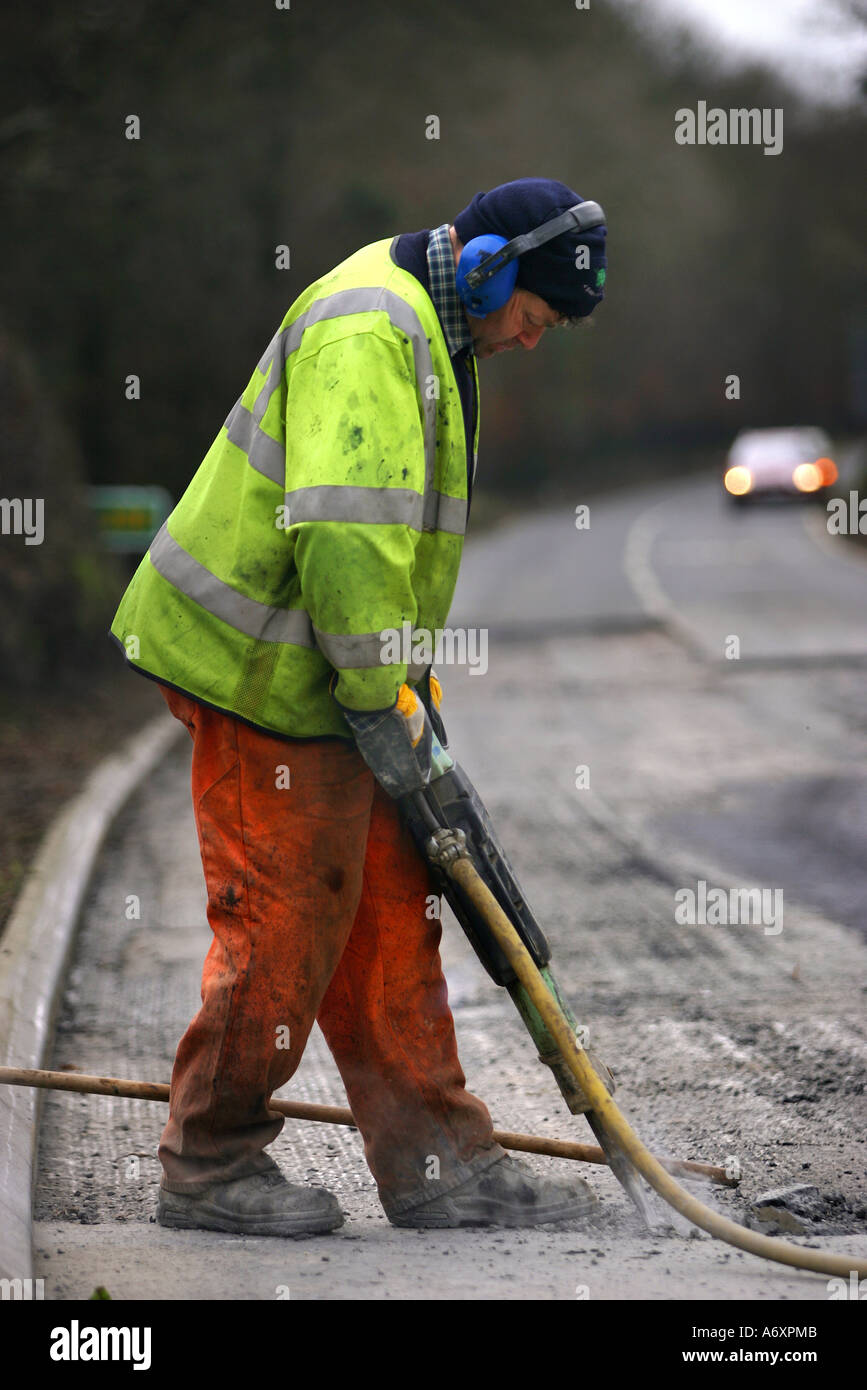 Road Pneumatic Drill High Resolution Stock Photography and Images - Alamy