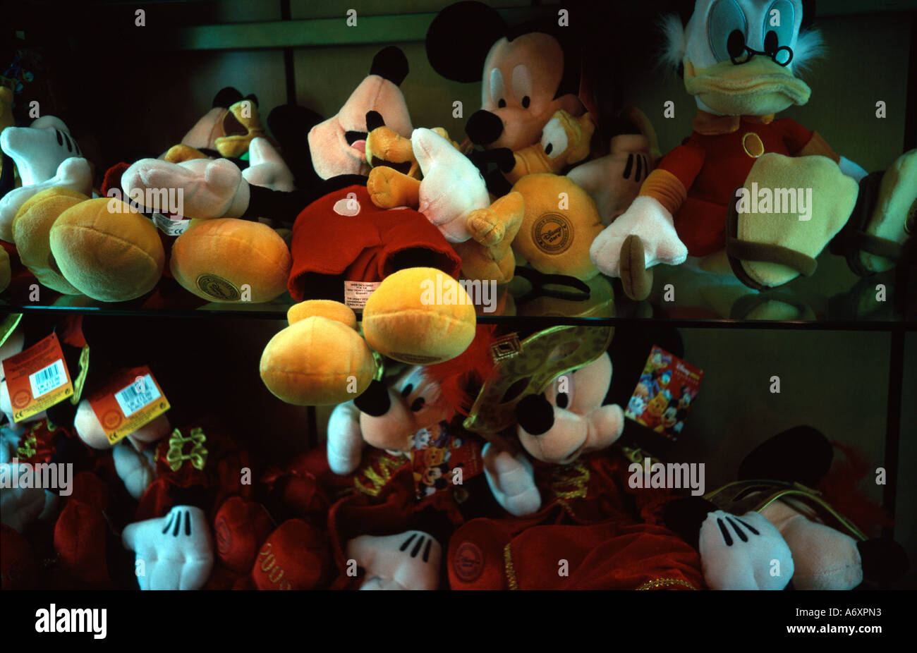 Walt Disney puppets for sale Stock Photo - Alamy