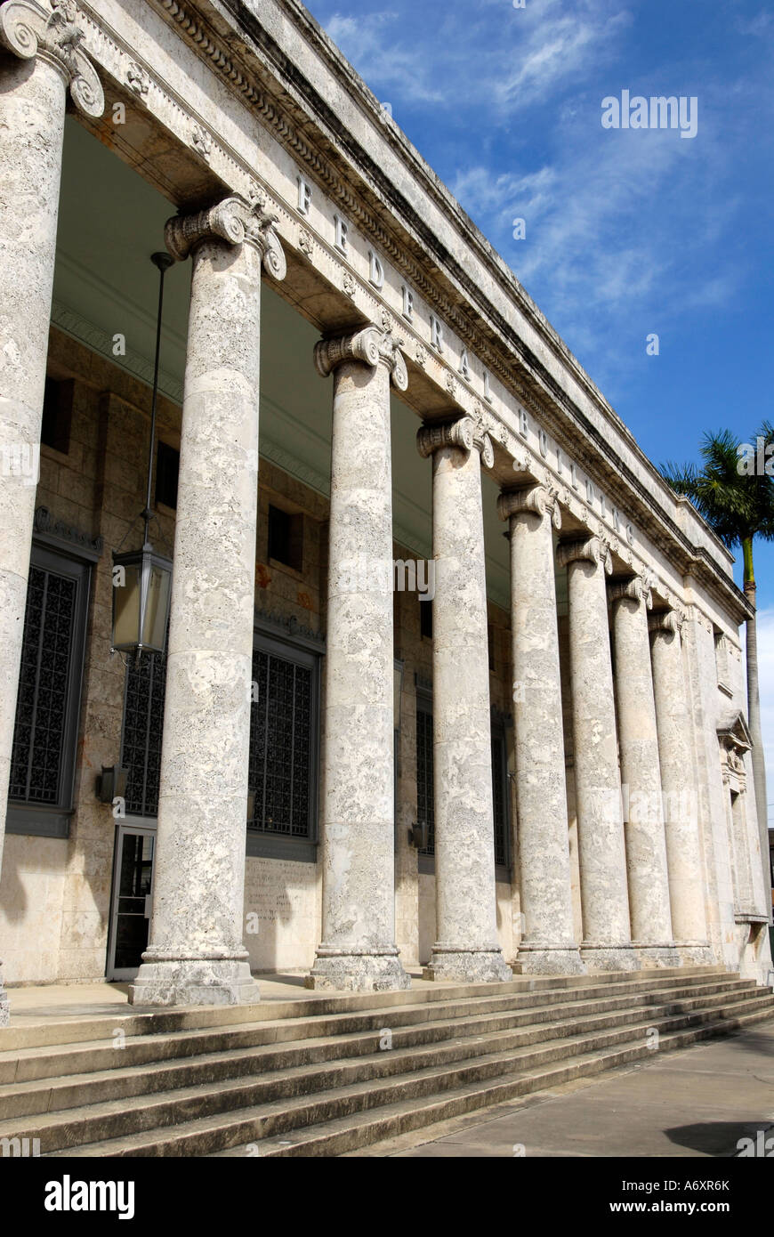 Historical Courthouse in downtown Ft Fort Myers Florida Fl Stock Photo ...