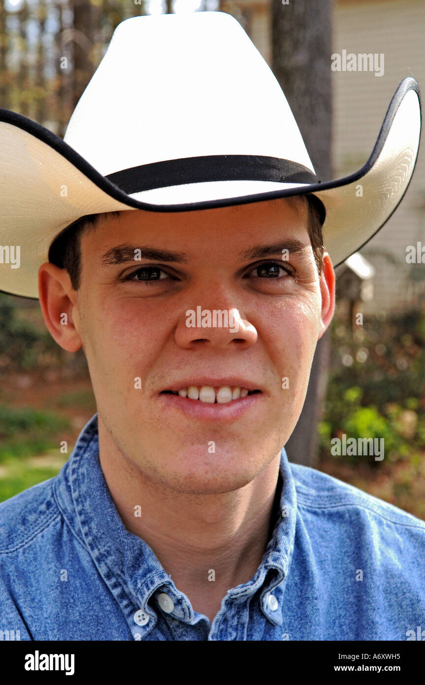 Teen boy on family farm Georgia MR Robin Nelson Stock Photo - Alamy
