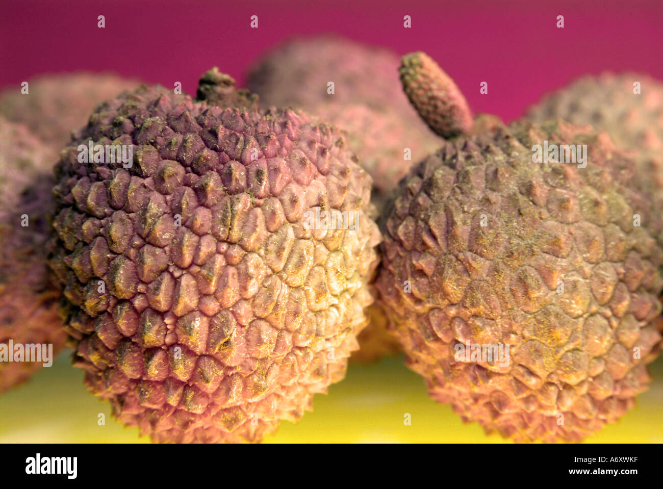 fruits of lychee litchi lichi Stock Photo - Alamy