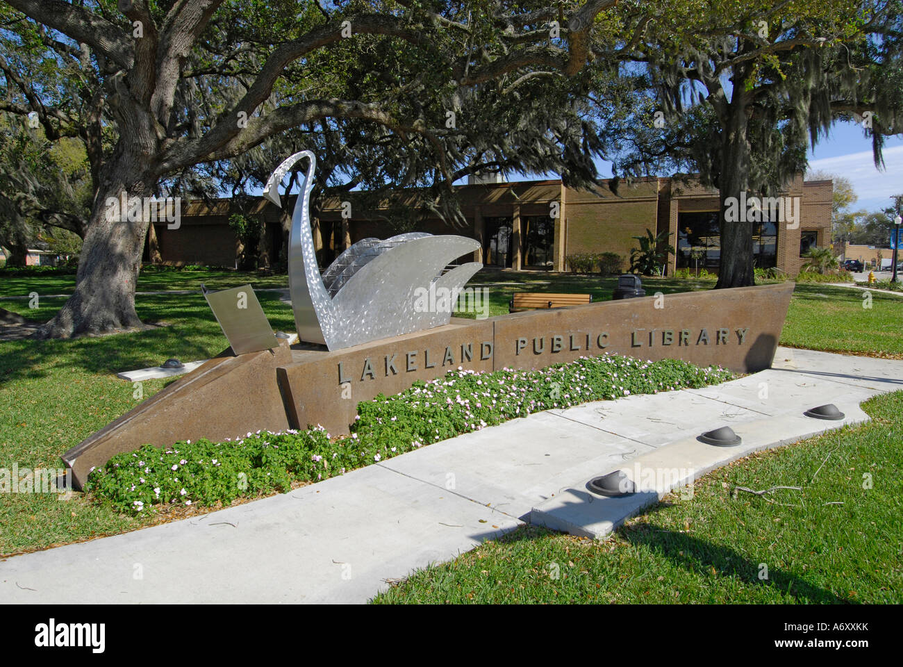 Lakeland Public Library in Lakeland Central Florida United States Stock ...