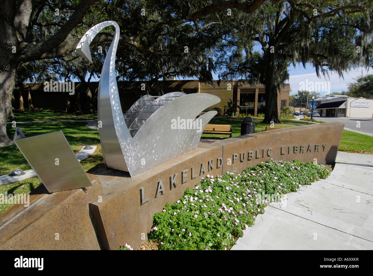 Lakeland Public Library in Lakeland Central Florida United States Stock ...