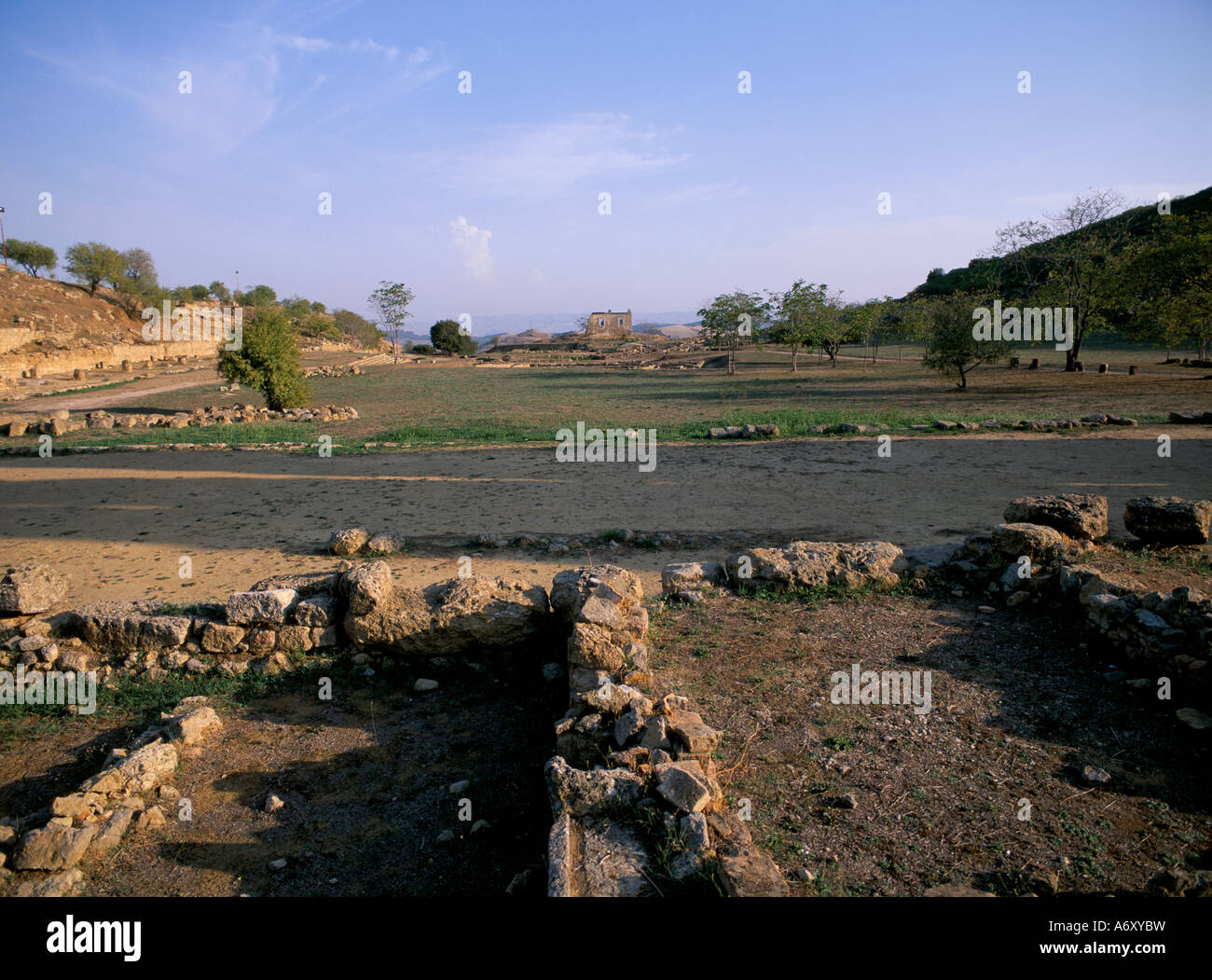 Eraclea Minoa Sicily Italy Europe Stock Photo - Alamy