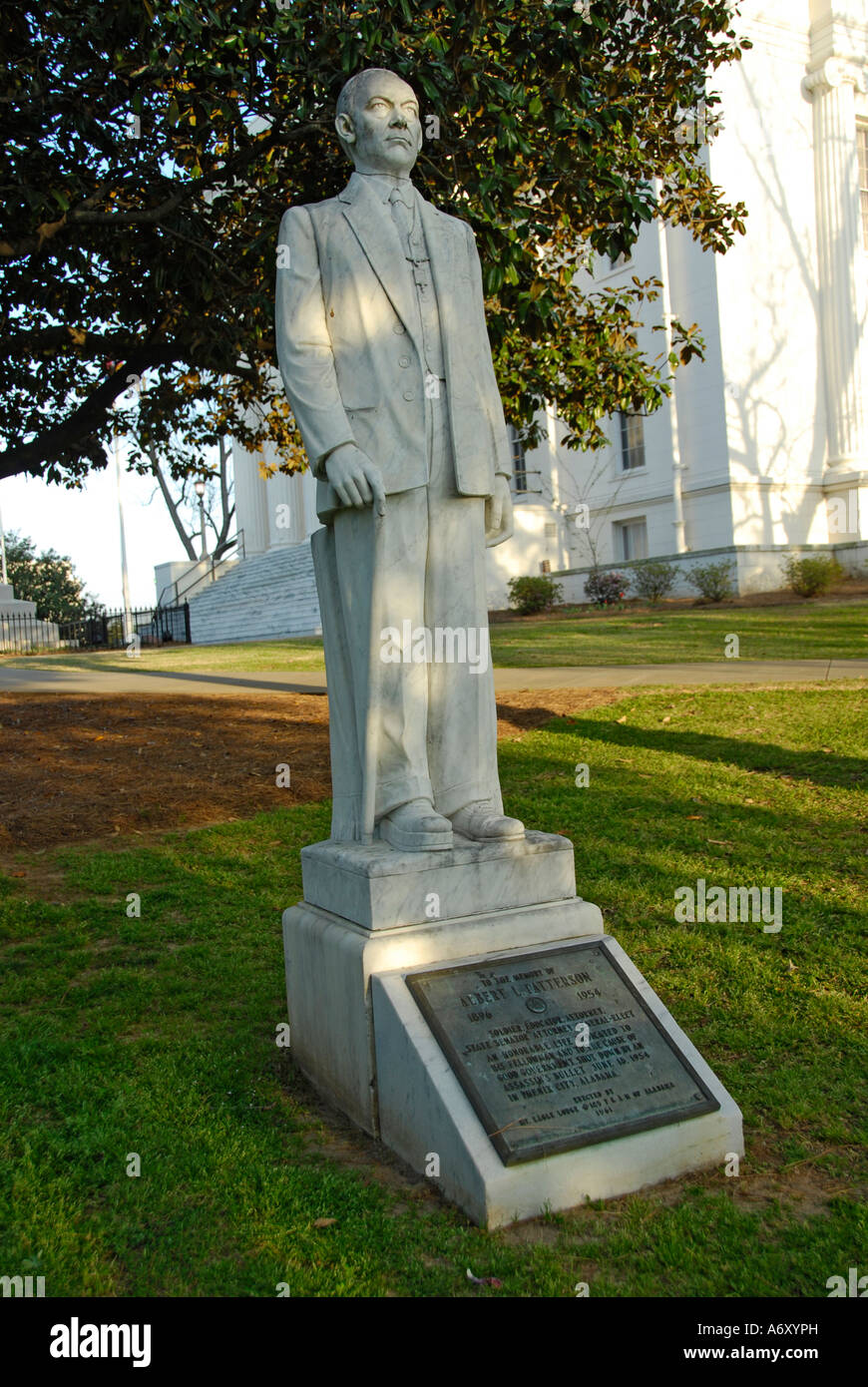 Albert L Patterson monument statue in the historic capital city of ...