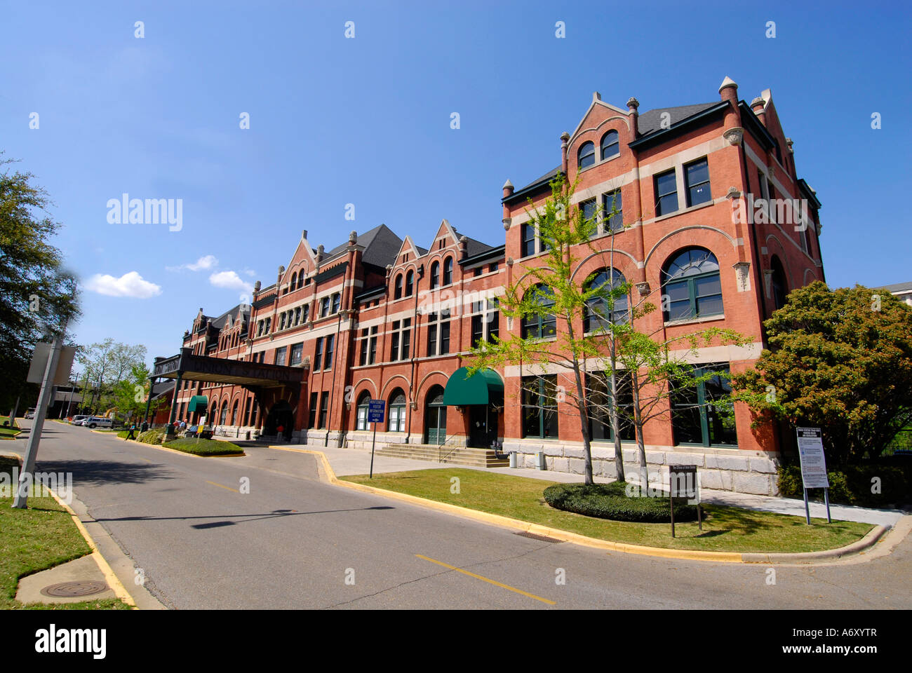 historic Union Train Station city of Montgomery Alabama AL Stock Photo ...