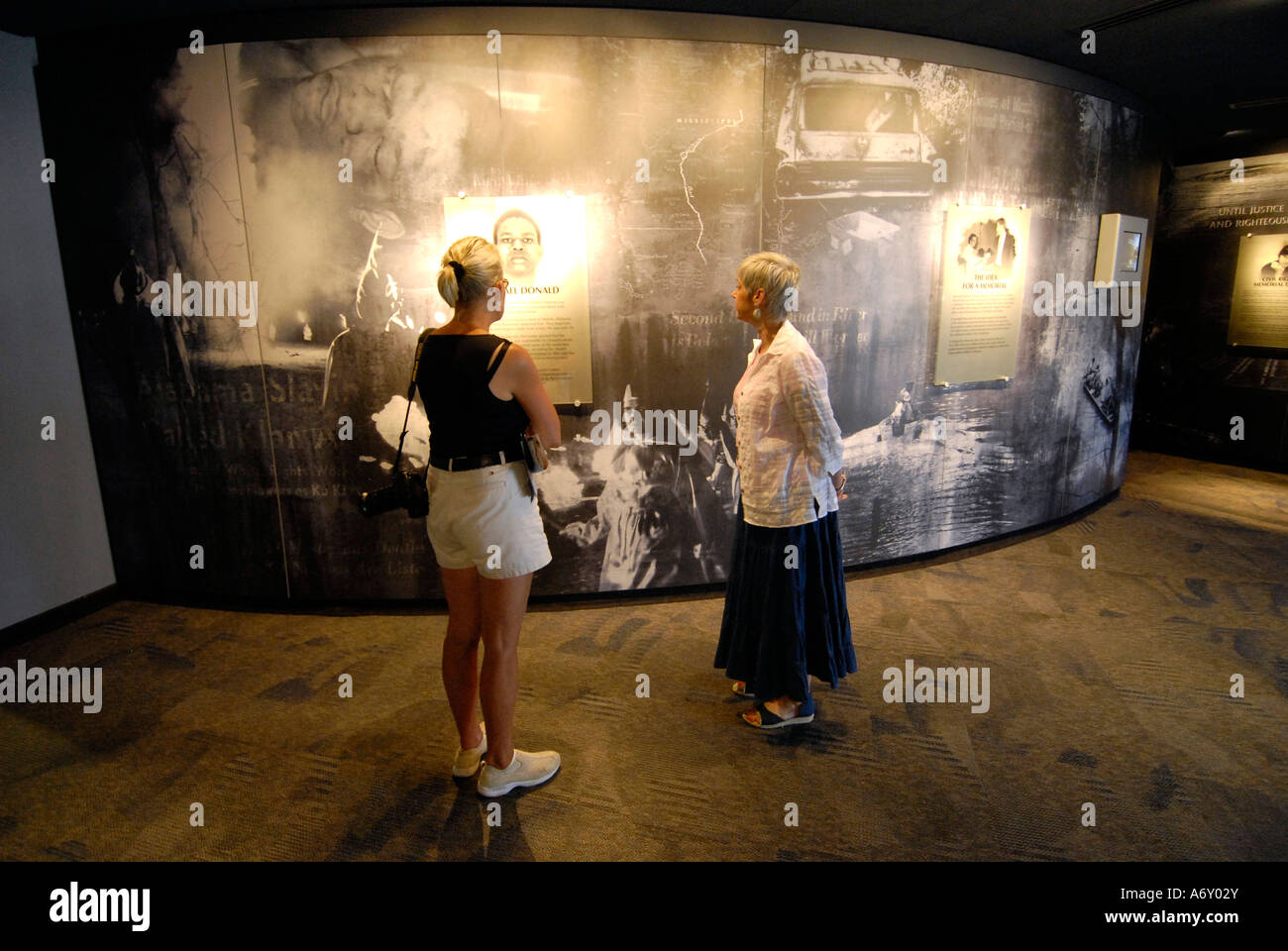 Interior of the Civil Rights Memorial Center located in the historic ...