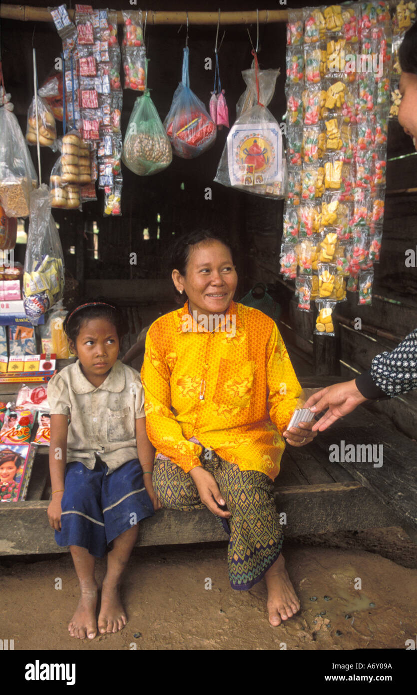Cambodia street stall on roadside selling cigarettes Stock Photo - Alamy