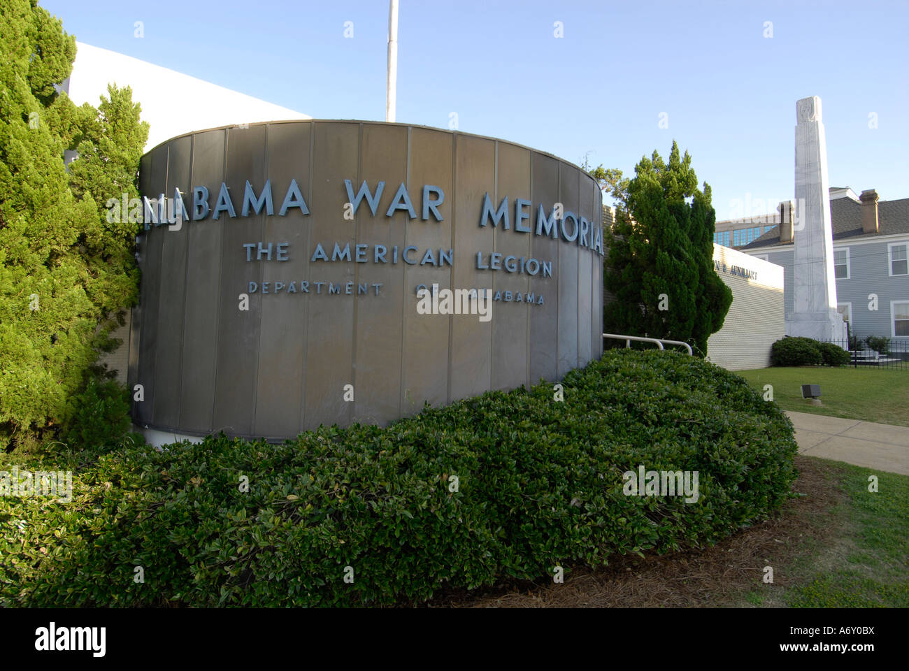 Alabama War Memorial in the historic city of Montgomery Alabama AL ...