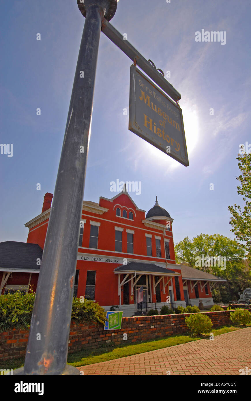 Selma Museum of History in historic Selma Alabama AL Stock Photo - Alamy