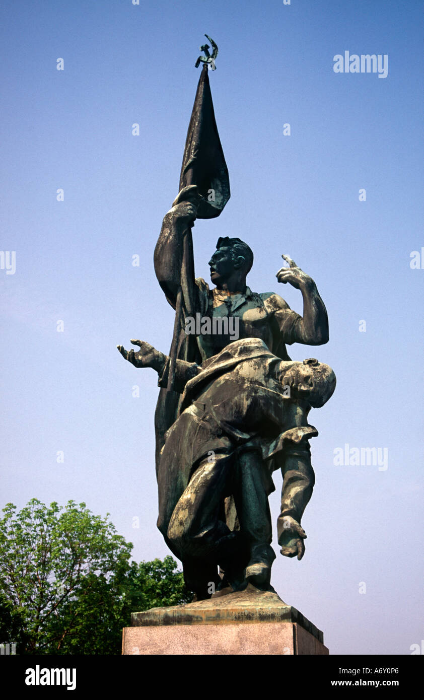 Communist statue in Prague Czech Republic Stock Photo - Alamy