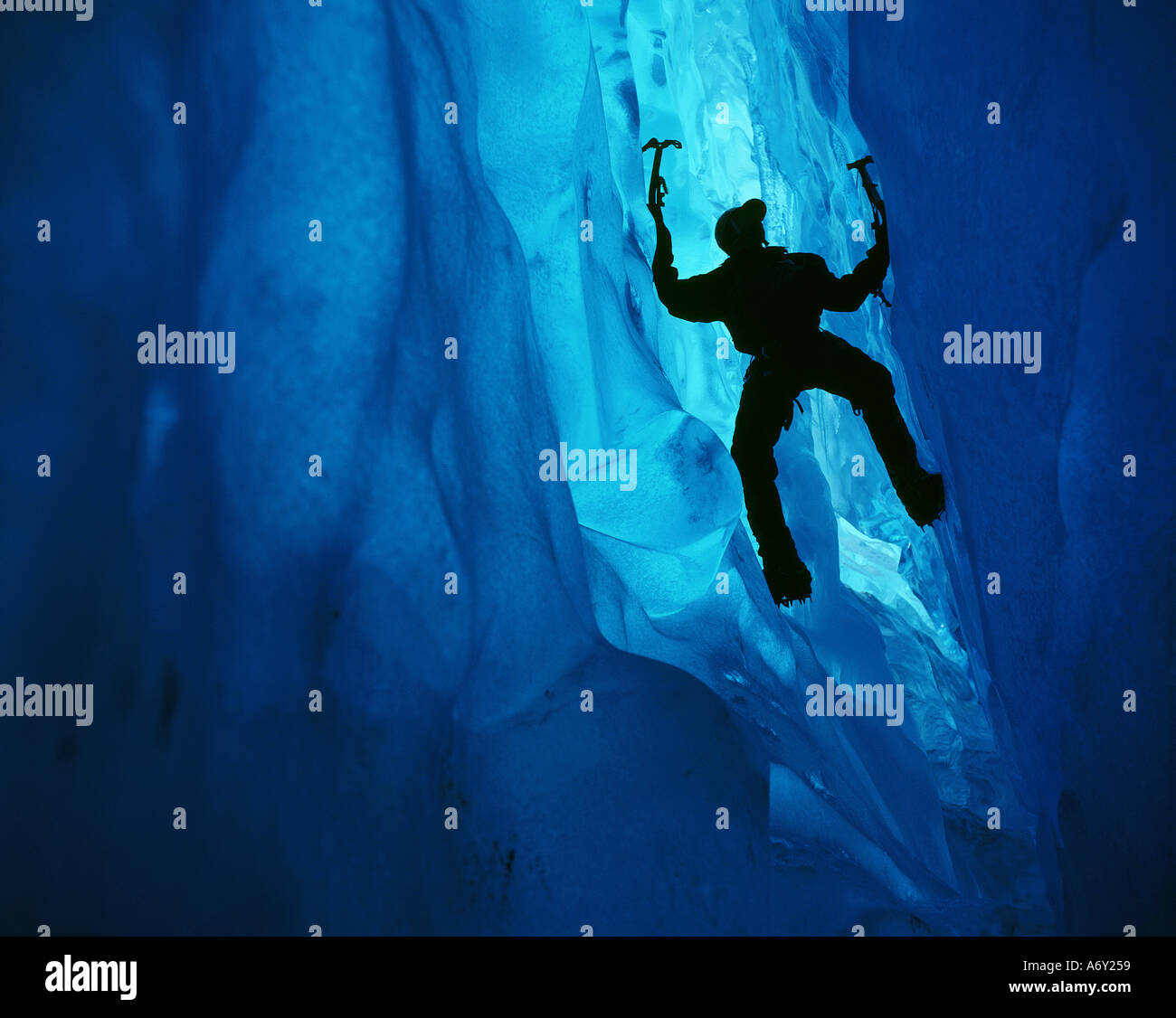 Ice climbing mendenhall glacier southeast hi-res stock photography and ...