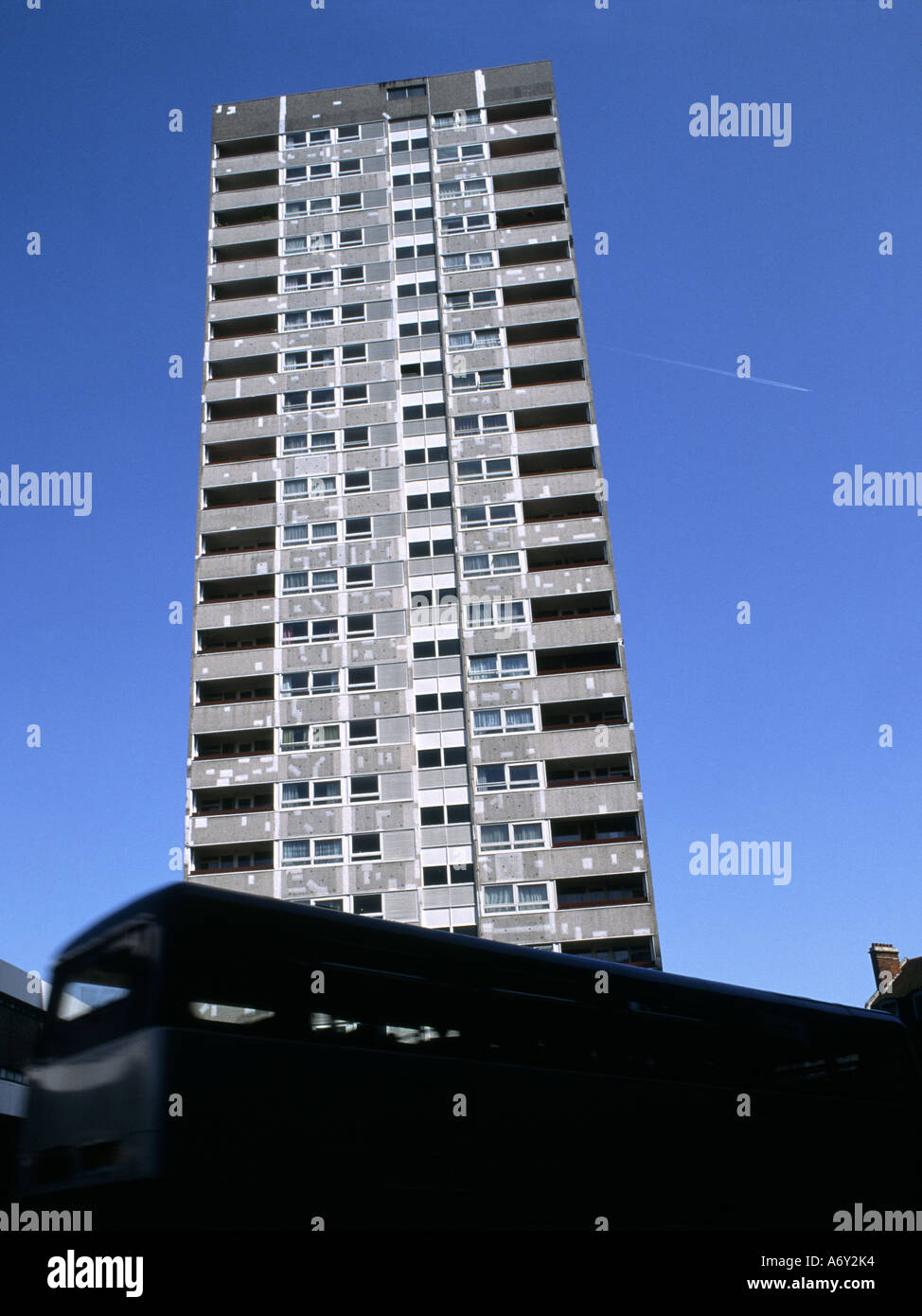 TOWER BLOCK. BIRMINGHAM. WEST MIDLANDS. ENGLAND. UK Stock Photo - Alamy