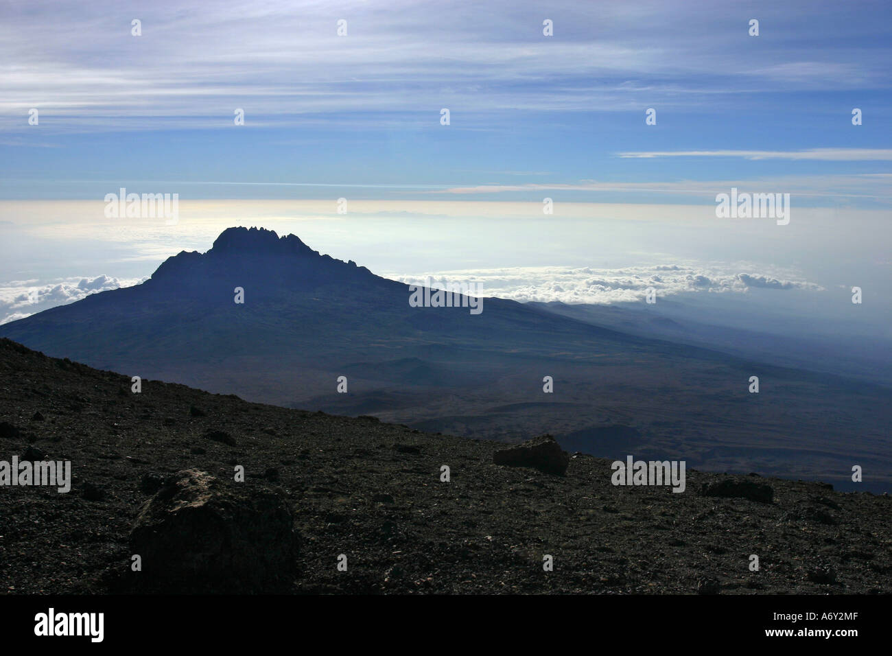 Mawenzi peak hi-res stock photography and images - Alamy