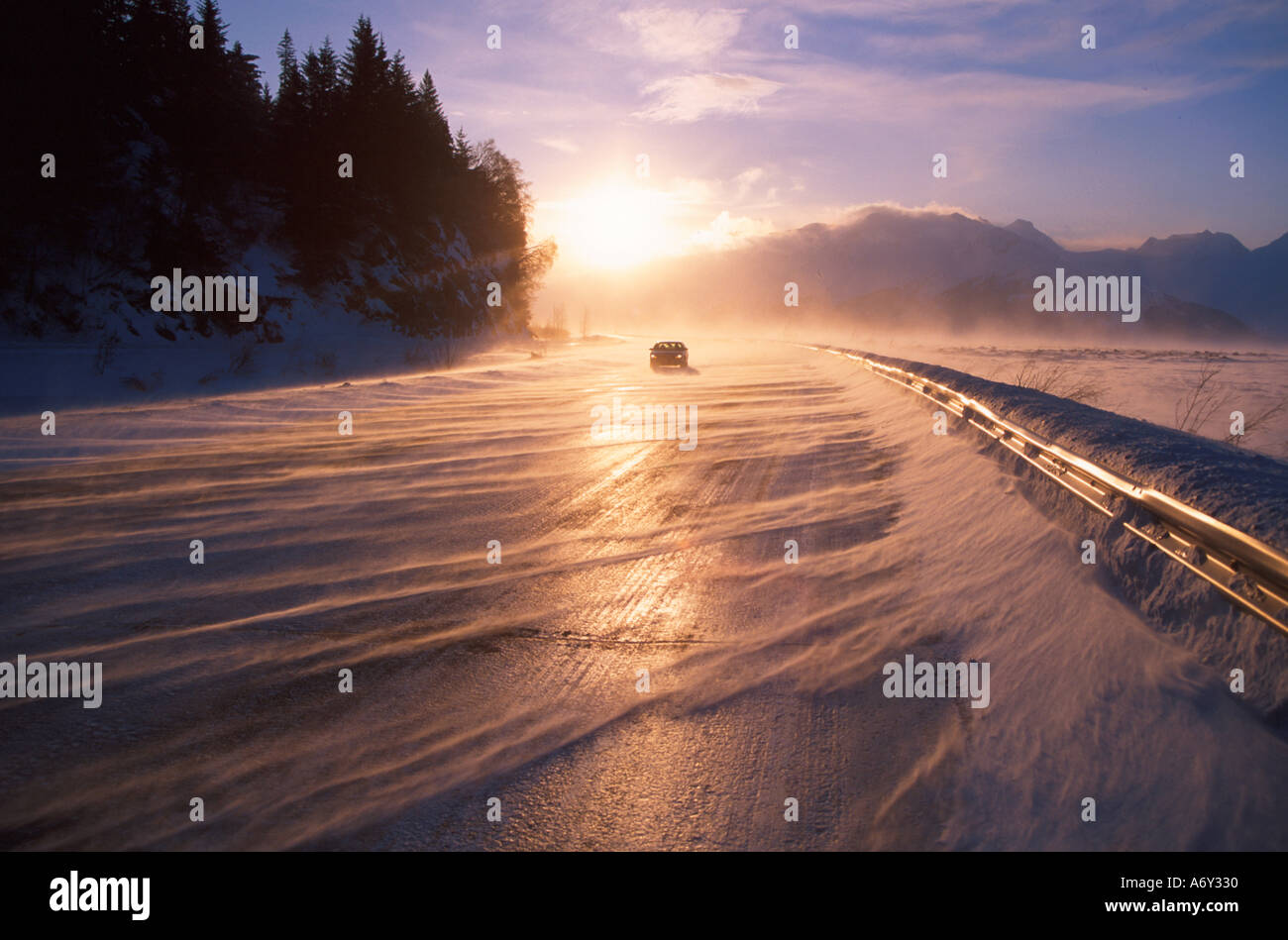 Icy hwy hi-res stock photography and images - Alamy