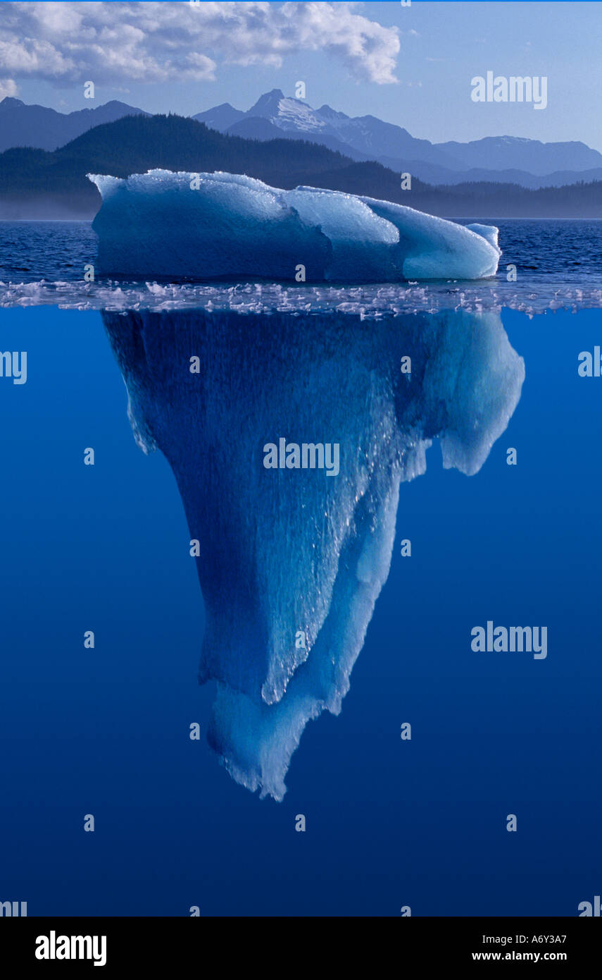 Tip of the Iceberg Digital Composite Stock Photo - Alamy