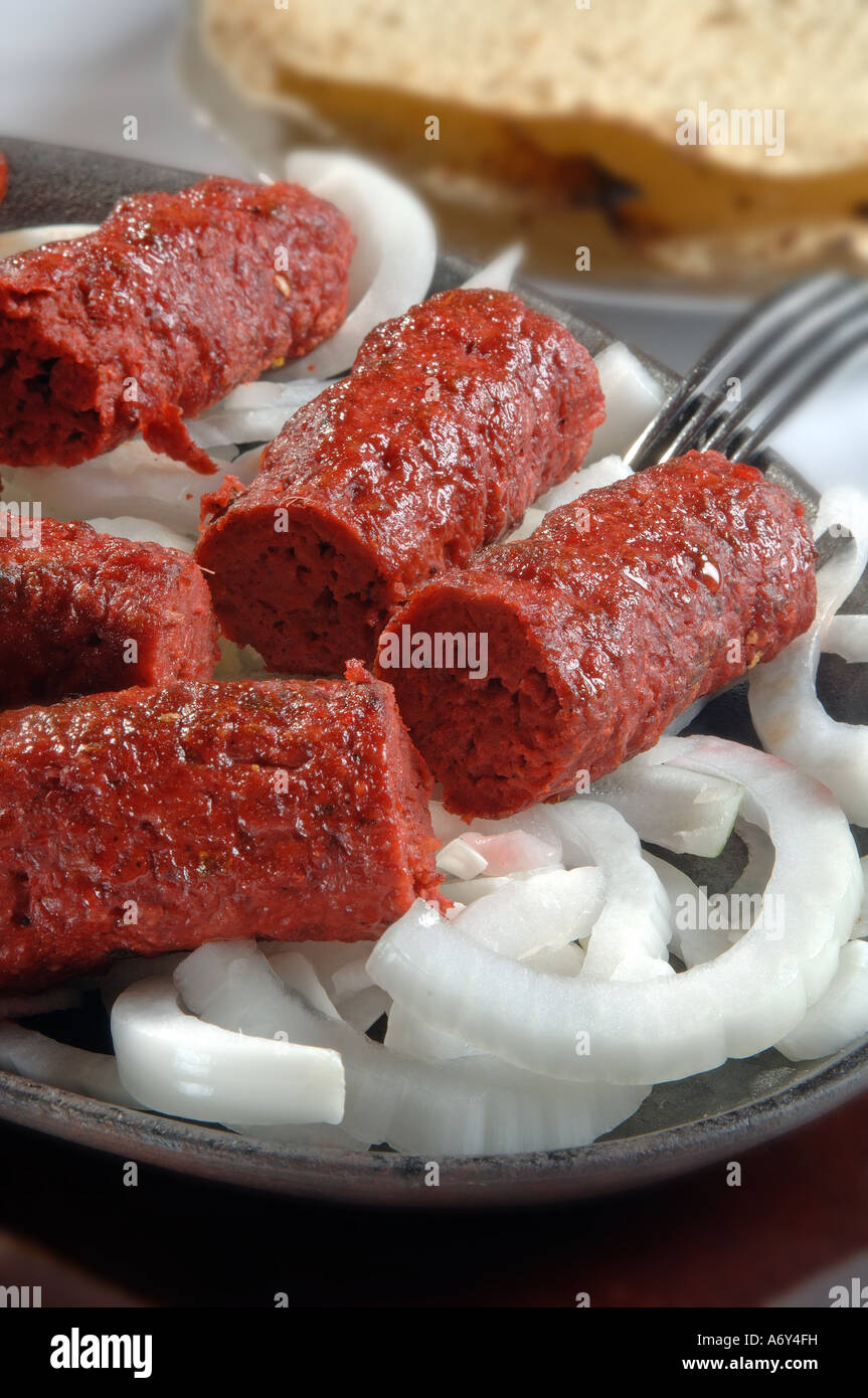 Sheek kebab Indian style lamb kebab Stock Photo - Alamy