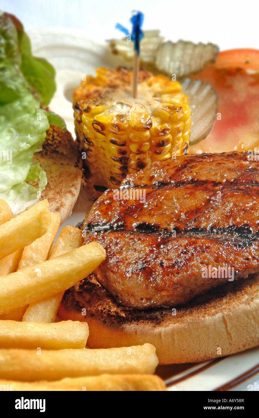 Pork belly burger hi-res stock photography and images - Alamy