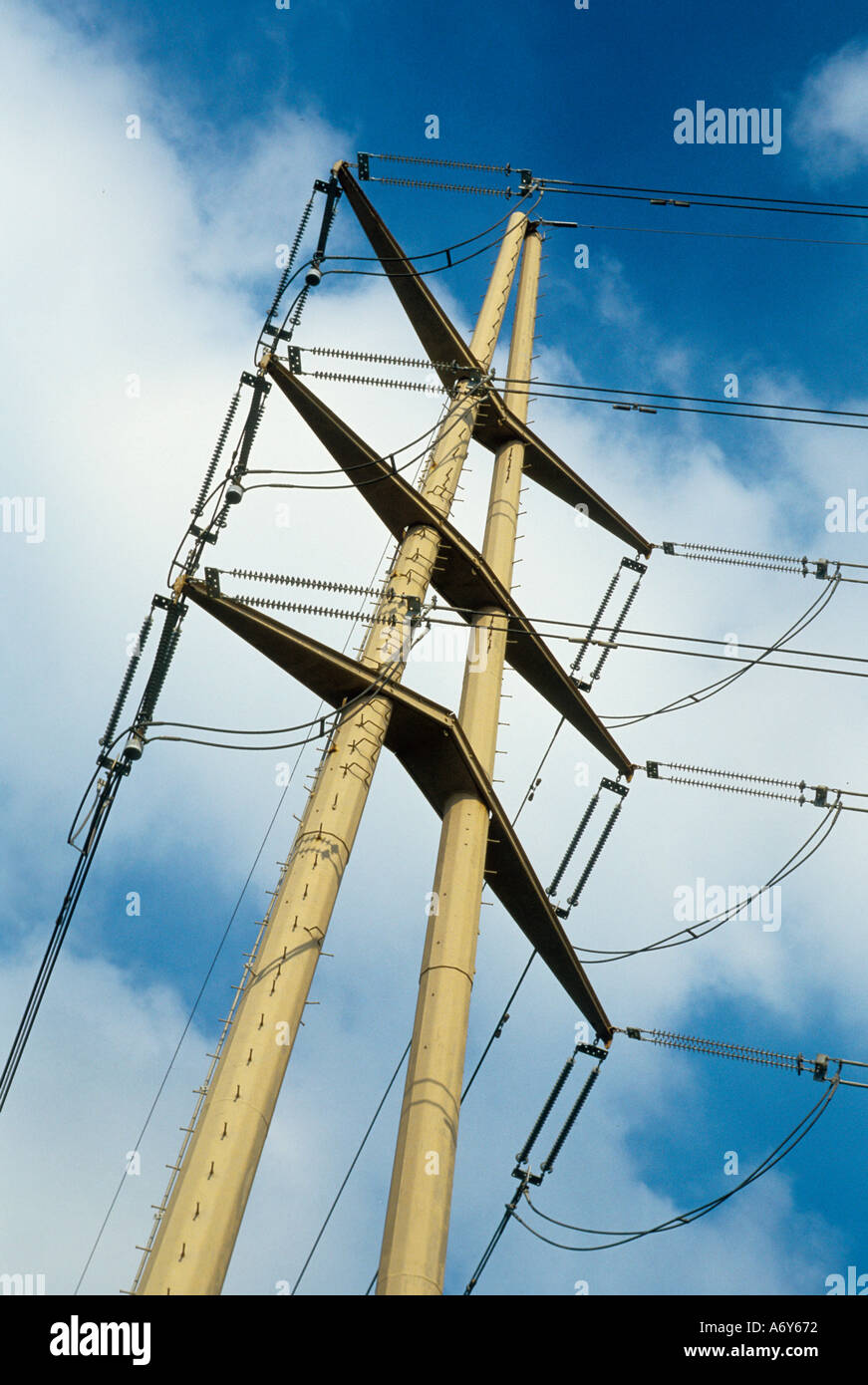 electricity energy towers Stock Photo - Alamy