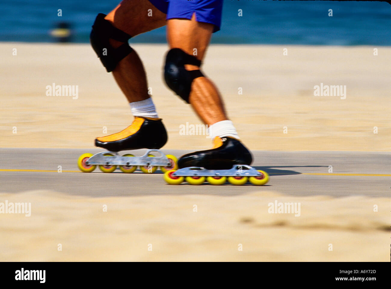 speed inline skating Stock Photo - Alamy