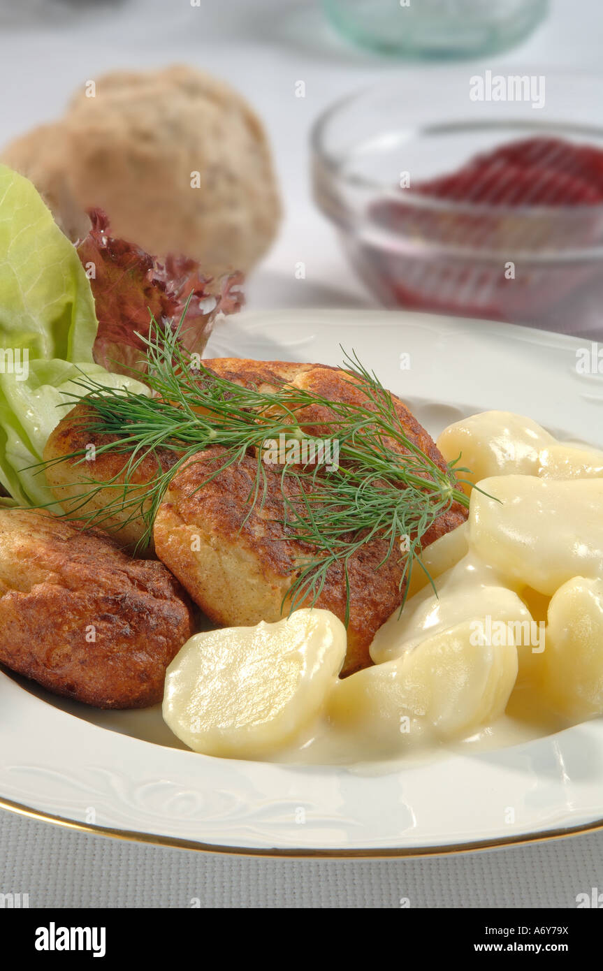 Russian fish fillets frikadelas Stock Photo - Alamy