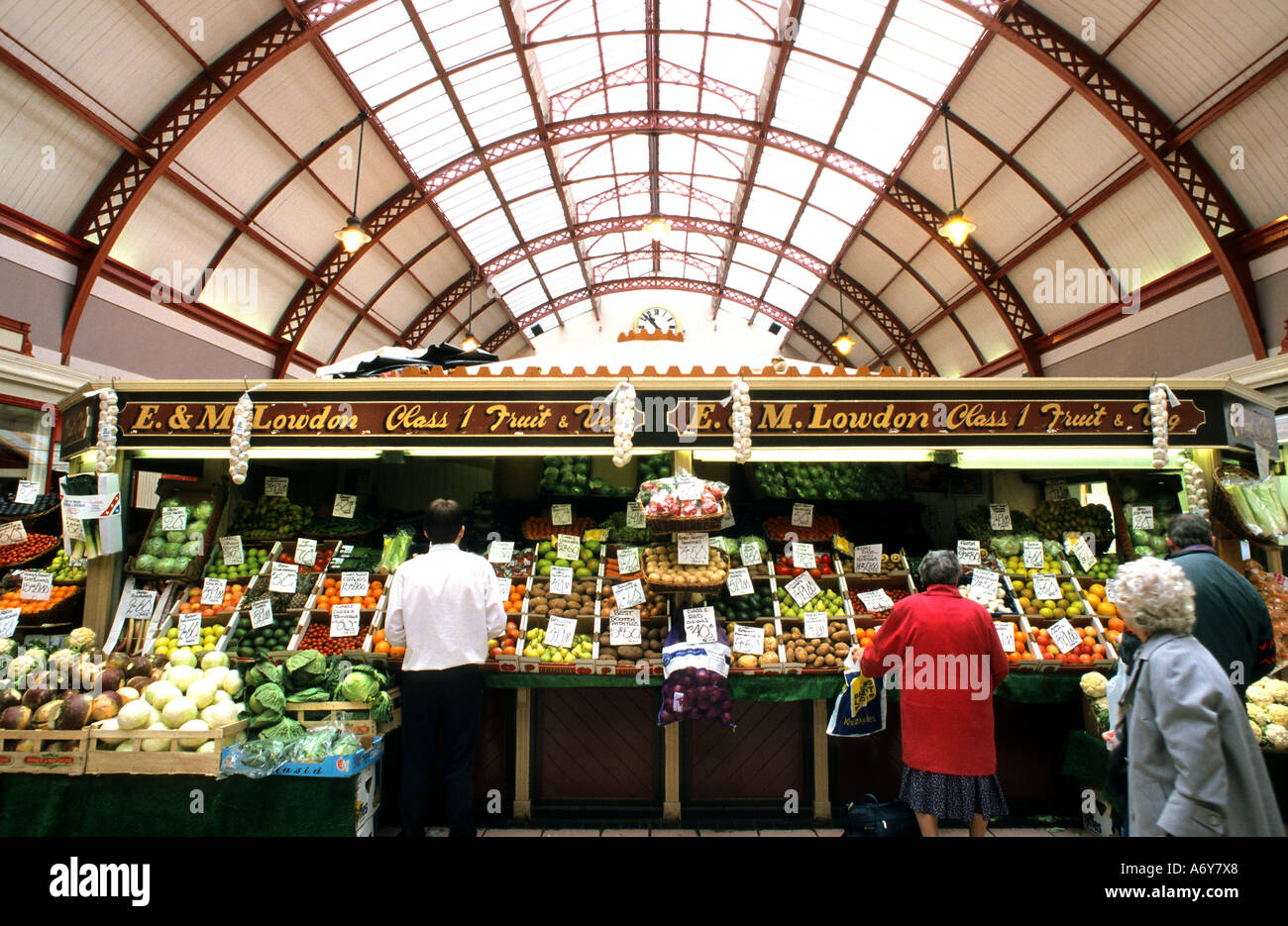 market shop north england English United Kingdom Great Britain Stock ...