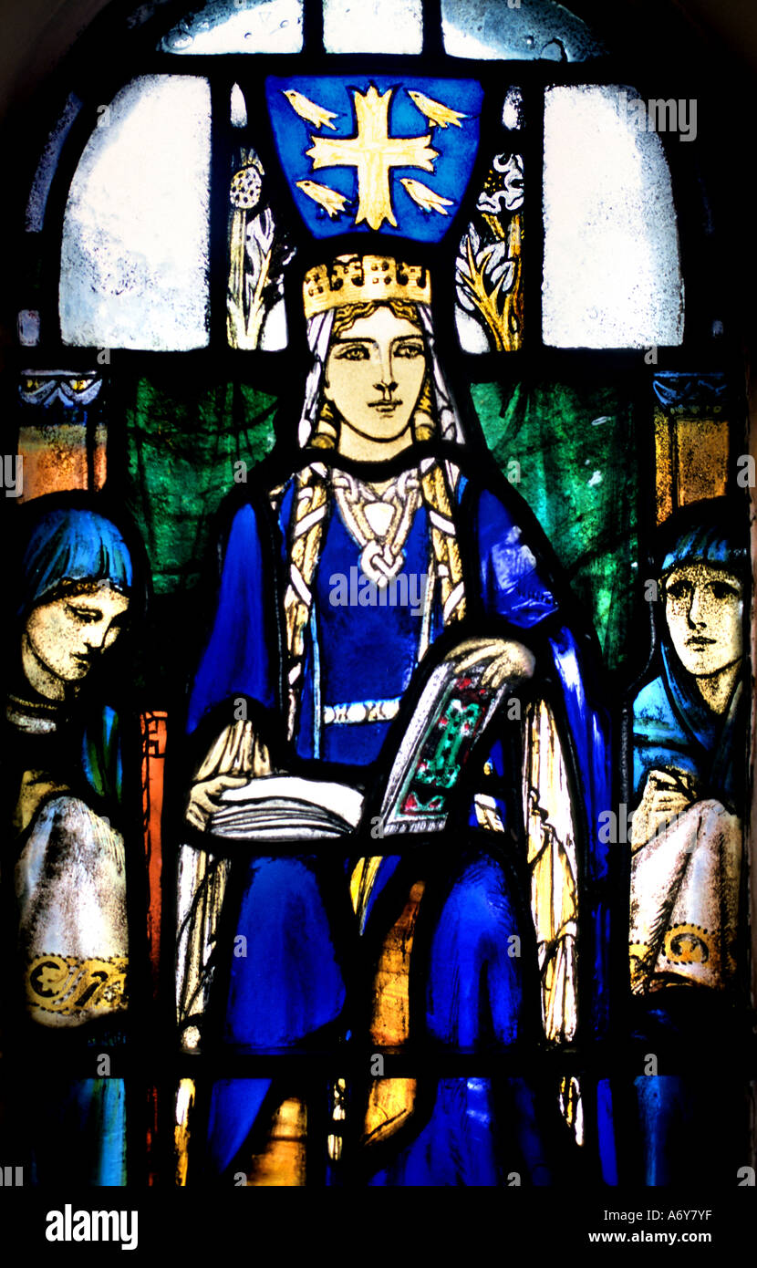 Edinburgh castle mary queen of scots stonestain stained glass hi-res ...