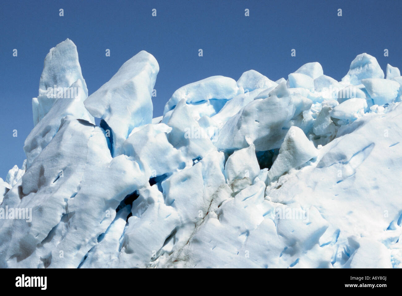 Tip of a glacier Stock Photo - Alamy